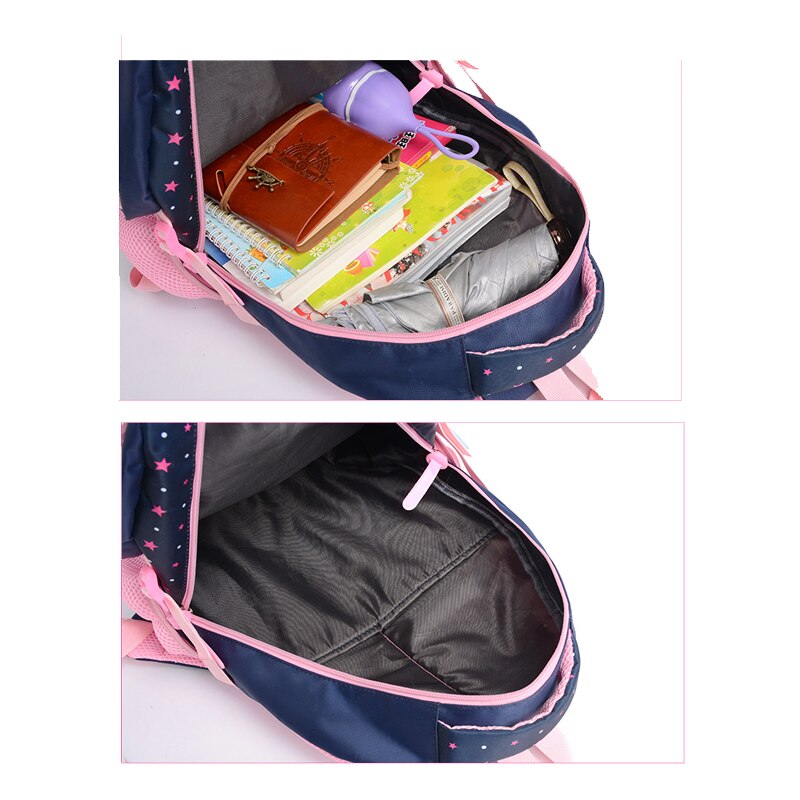 3 pcs/sets orthopedic School Bag School Backpack f... – Vicedeal