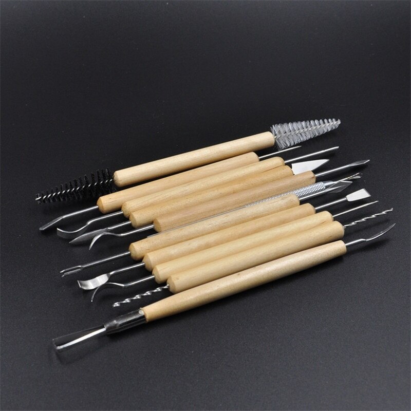 11pcs Clay Sculpting Kit Pottery Ceramics Tools Po... – Grandado