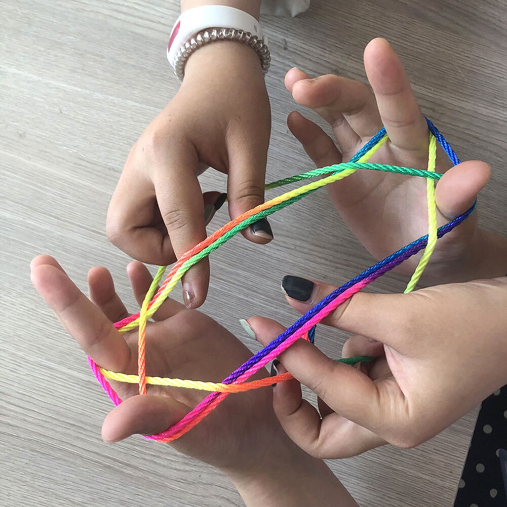 Regenboog Kleurrijke Touw Speelgoed Educatief Lere... – Vicedeal