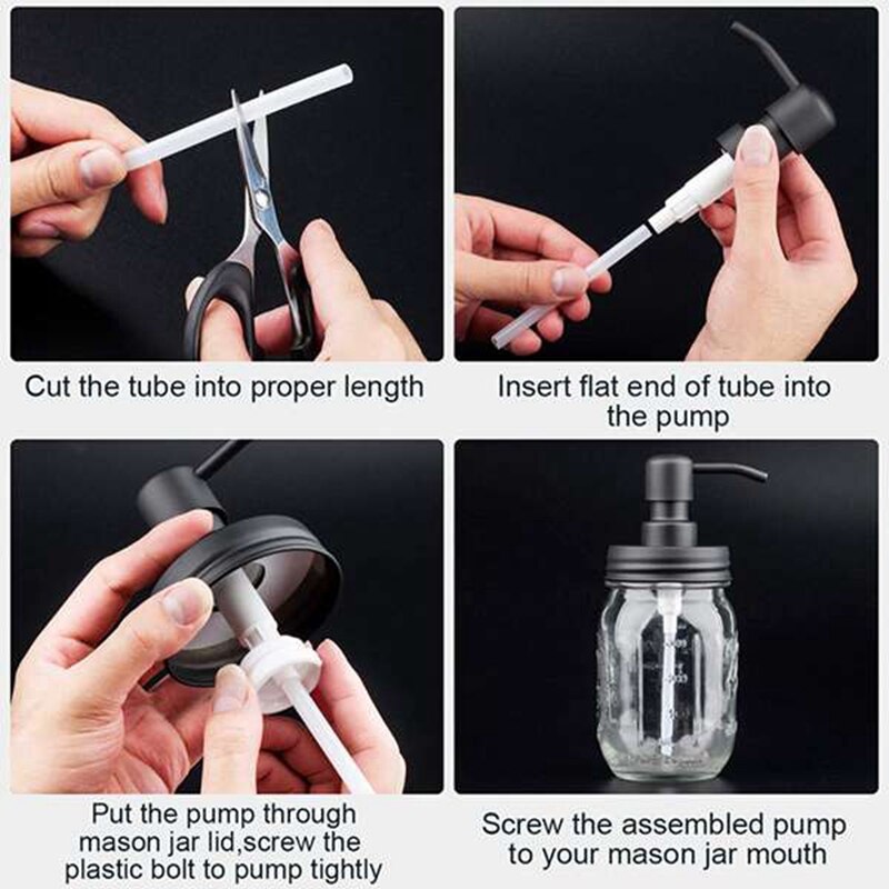 Soap Dispenser Lids Stainless Steel Lotion Dispens... – Grandado