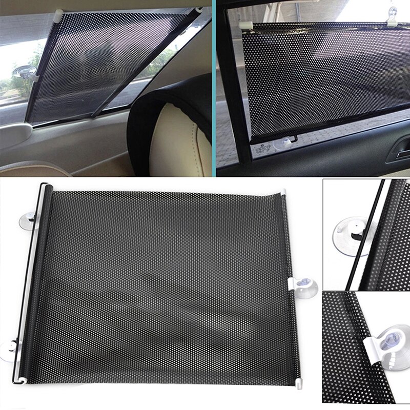 Black Curtains Roller Blinds Car Safe Sun 40*60cm ... – Grandado