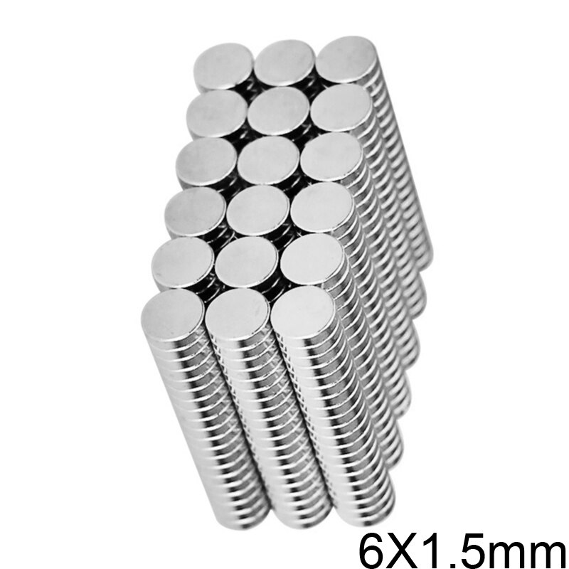 50/100/200/500/1000 st 6 x 1.5 stark magnet magnet... – Grandado