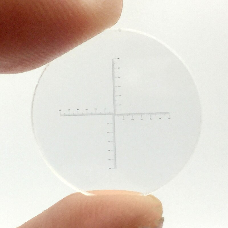 DIV 0,1mm Okular Mikrometer Biologische Mikroskop ... – Vicedeal
