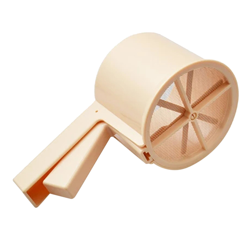 Fine Mesh Handheld Flour Sieve Semi-Automatic Stra... – Grandado