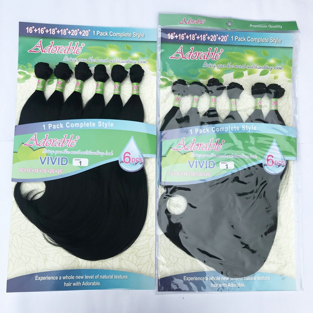 Adorable Packet Synthetic Hair Weaves Hook Body Wa... – Grandado