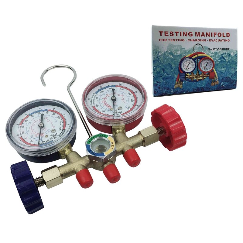 Airconditioning Gefluoreerde Manometer Dual Gauge ... – Grandado