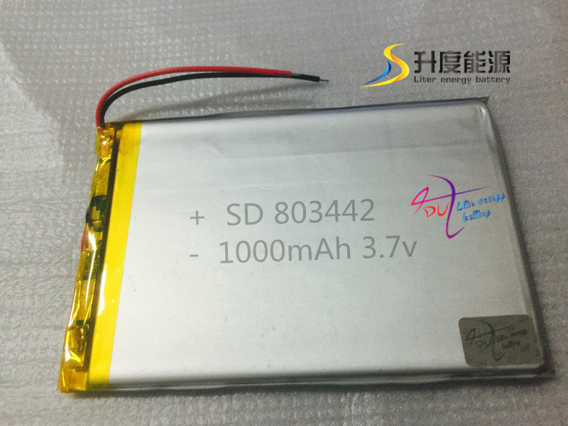 SD 3.7v small size lipo battery 803442 1000mAh – Grandado