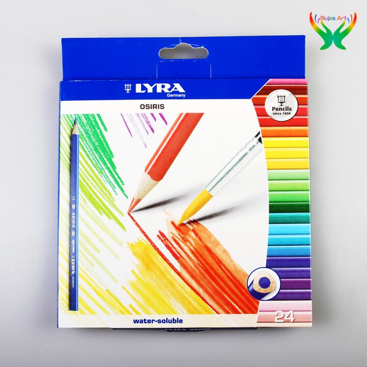 Germany LYRA 24 color water soluble color pencil c... – Grandado