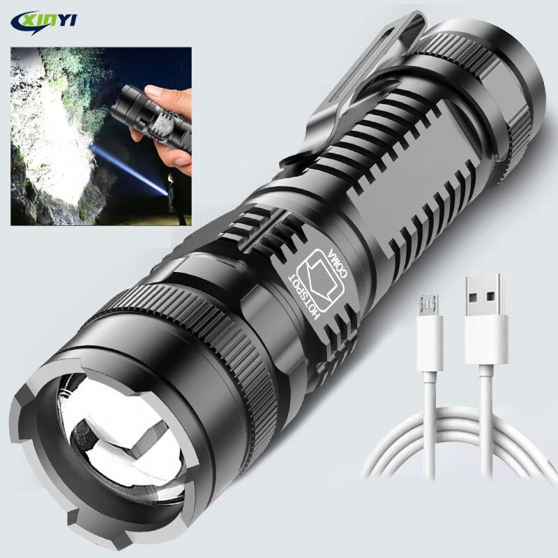 Strong Bright Mini Led Flashlight Usb Rechargeable... – Vicedeal