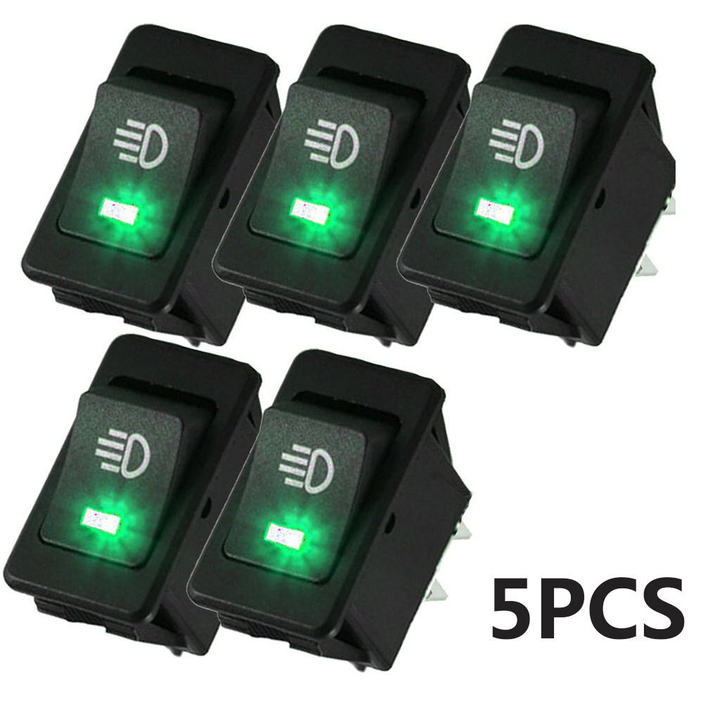5 Pcs 12V 35A Auto Mistlamp Rocker Toggle Schakela... – Vicedeal