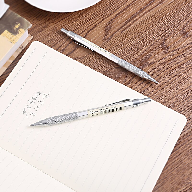 M & g aktiv blyant sort 0.5mm/0.7mm automatisk bly... – Grandado