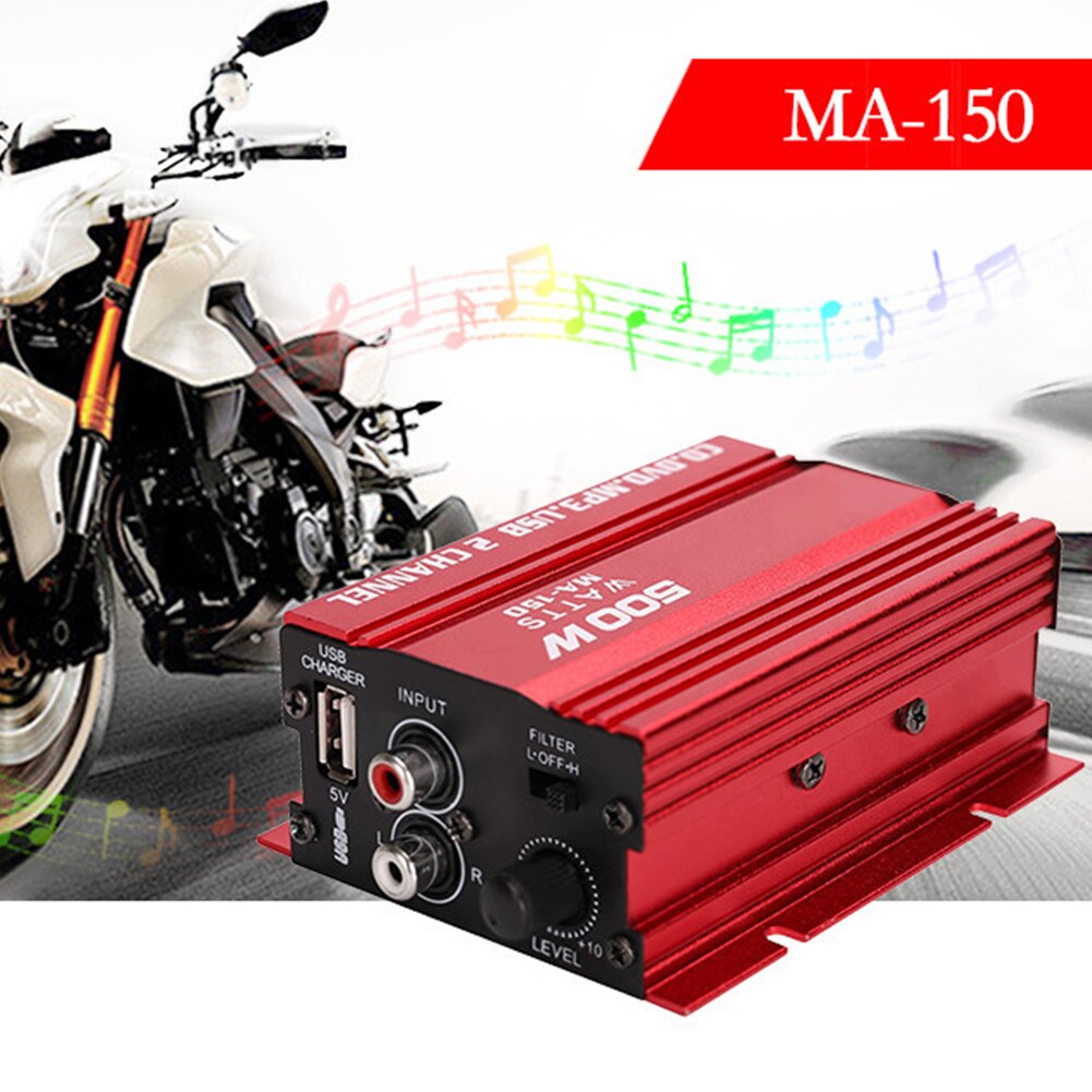12V 40W Power Aluminum Alloy Car Motorcycle Hi-Fi ... – Grandado