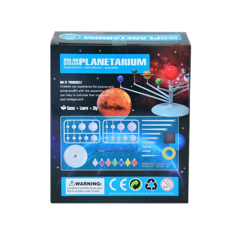 Solar System Model Nine Planets Kit Astronomy Pain... – Grandado