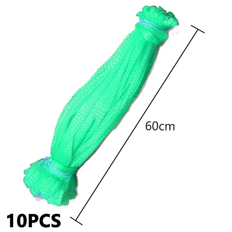 10Pcs Plastic Nylon Mesh Net Bags For Vegetable Fr... – Grandado