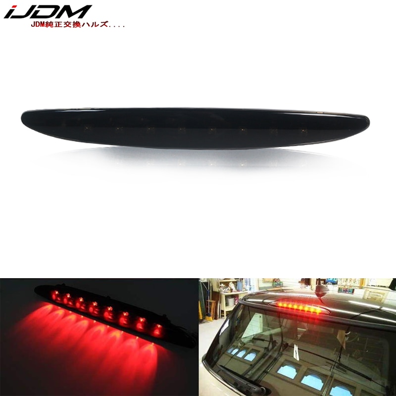 iJDM Smoked Lens Red LED 3rd Brake Lamp For 2002-2... – Grandado