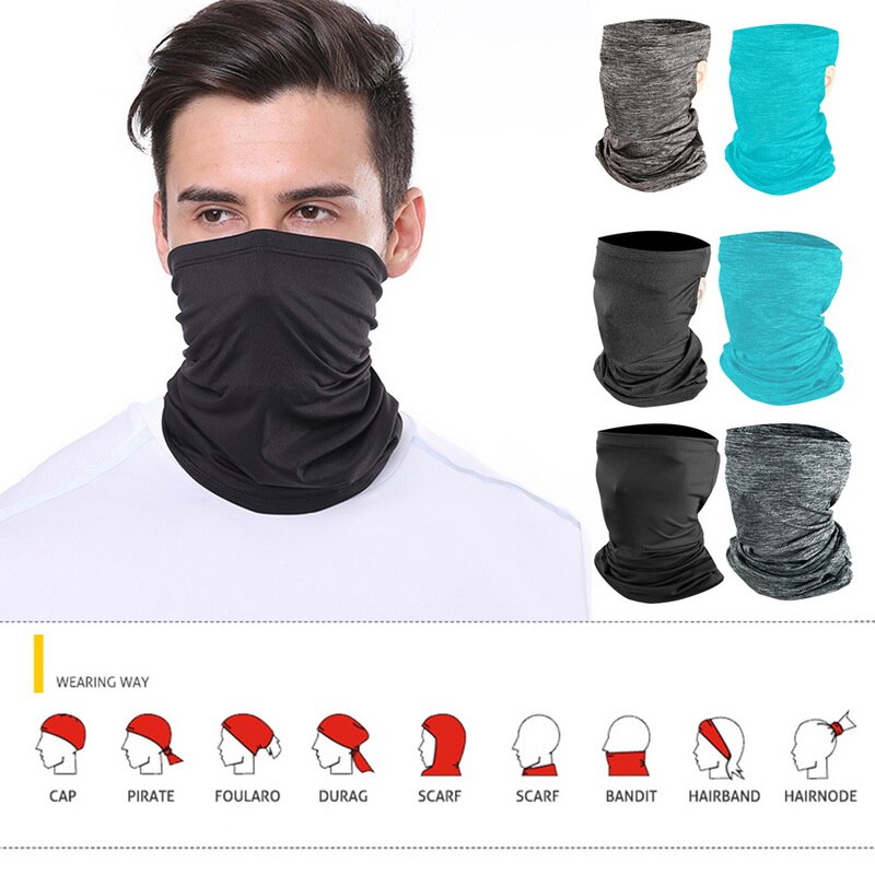 Multi Functional Bandana Headband Ring Neck Scarf ... – Vicedeal