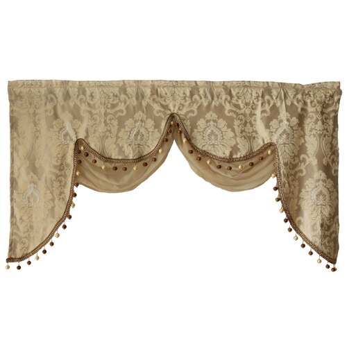 Budloom luxury golden European style jacquard frin... – Vicedeal