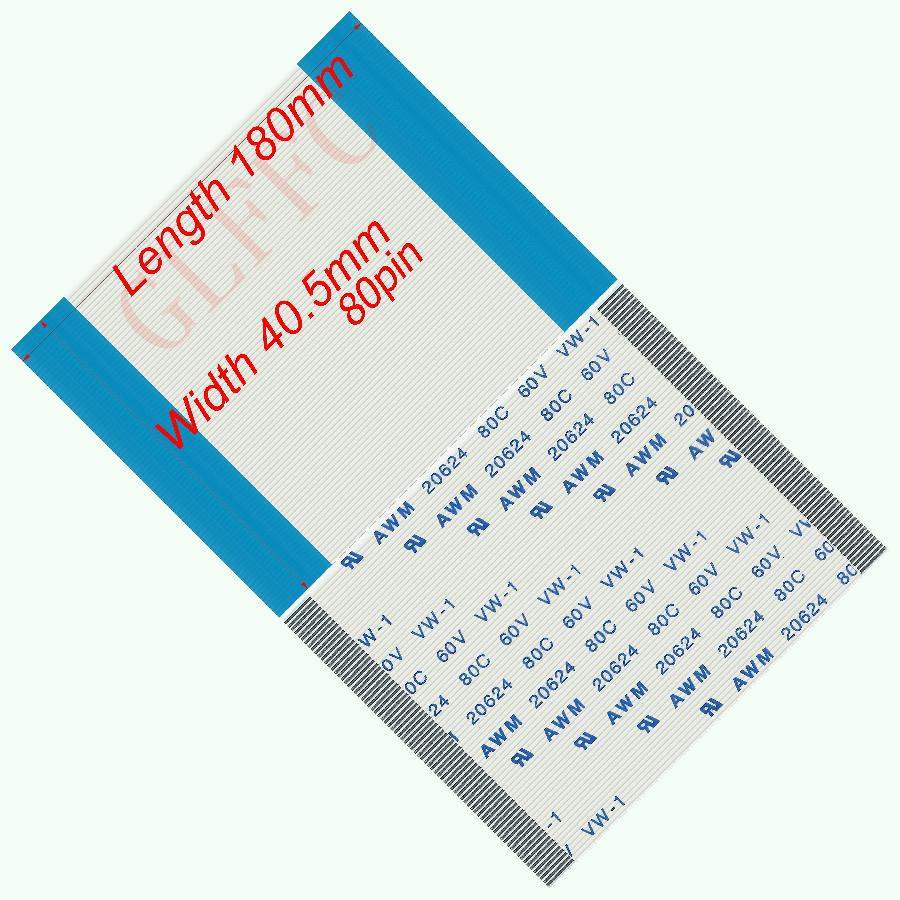 80pin 0.5pitch 60mm-350mm A-type Flexible Flat Cab... – Grandado