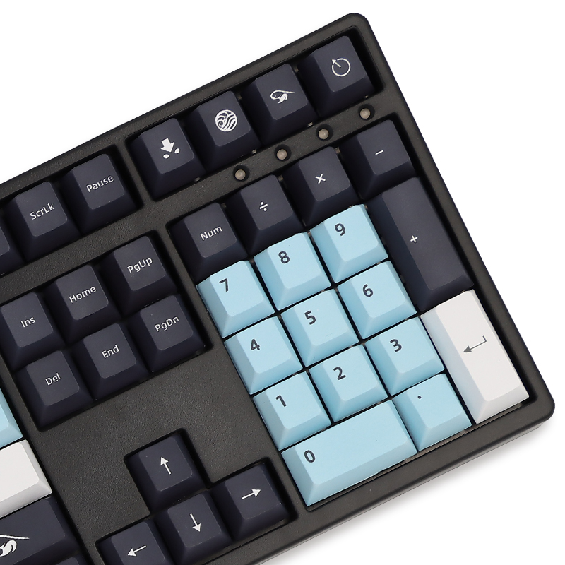 132 Toetsen Mizu Dye Sub Keycaps Cherry Profiel Pb... – Vicedeal