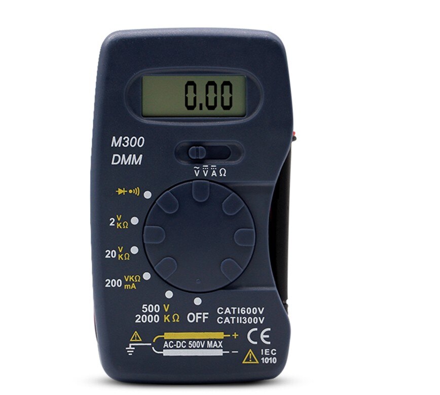 Pocket Digital Multimeter Ammeter Voltmeter DC/AC ... – Vicedeal