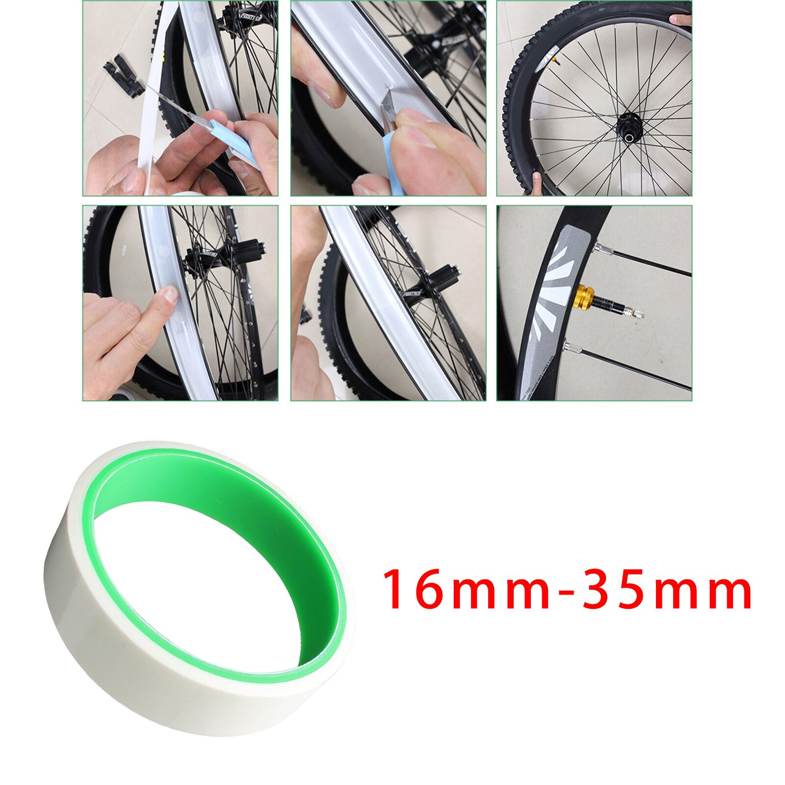 Bike Rim Tape Leakproof Sealing Strip 16-35mm Wide... – Grandado