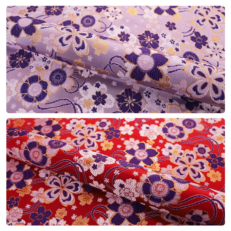 Pattern fabric brocade jacquard sewing garment fab... – Grandado