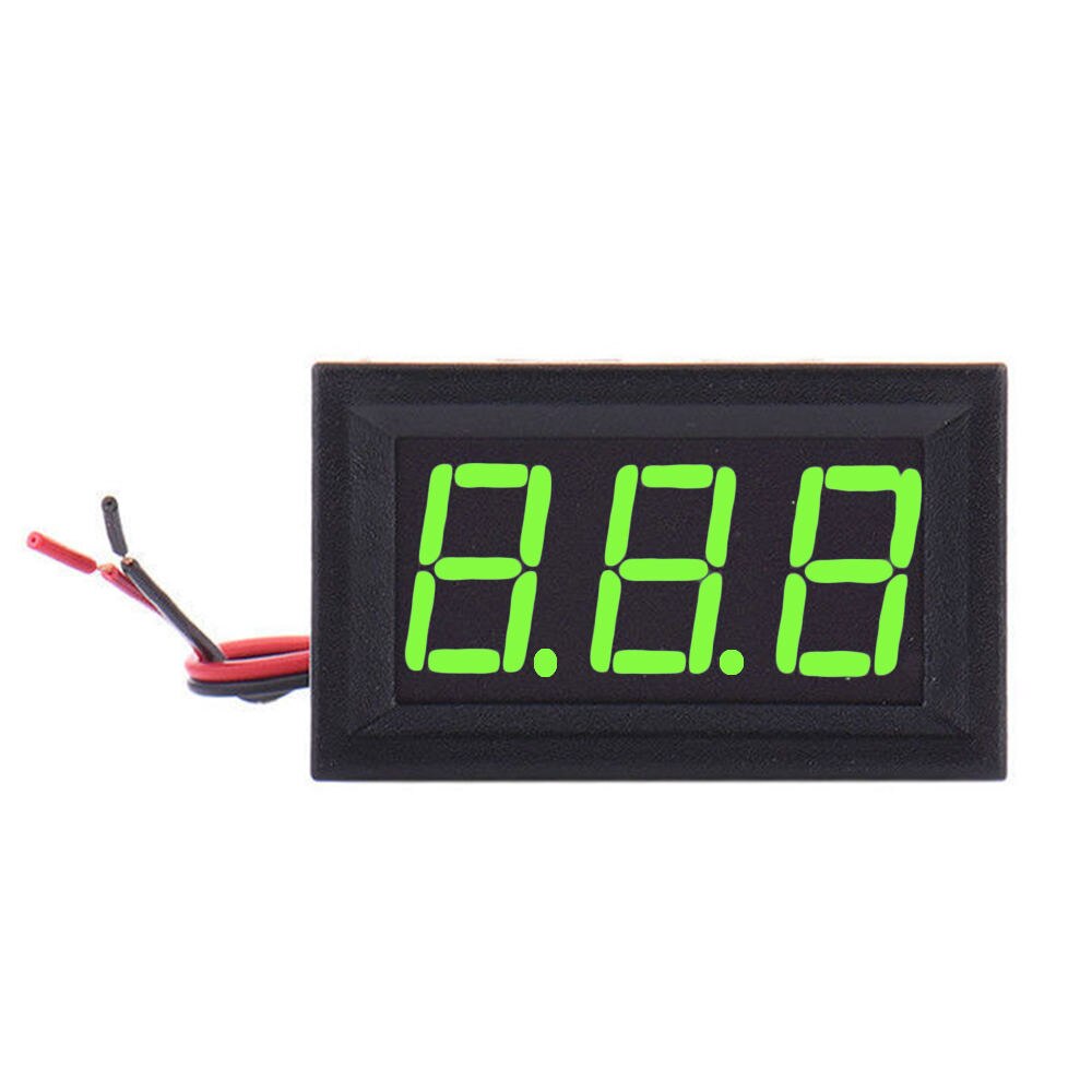 LED 12V ~ 24V Digital Display Voltmeter Car Motorc... – Vicedeal