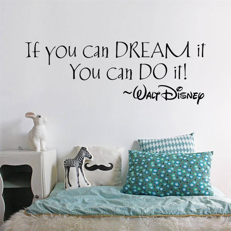 Dream Wall Stickers Decals For kids rooms Wall Quo... – Vicedeal