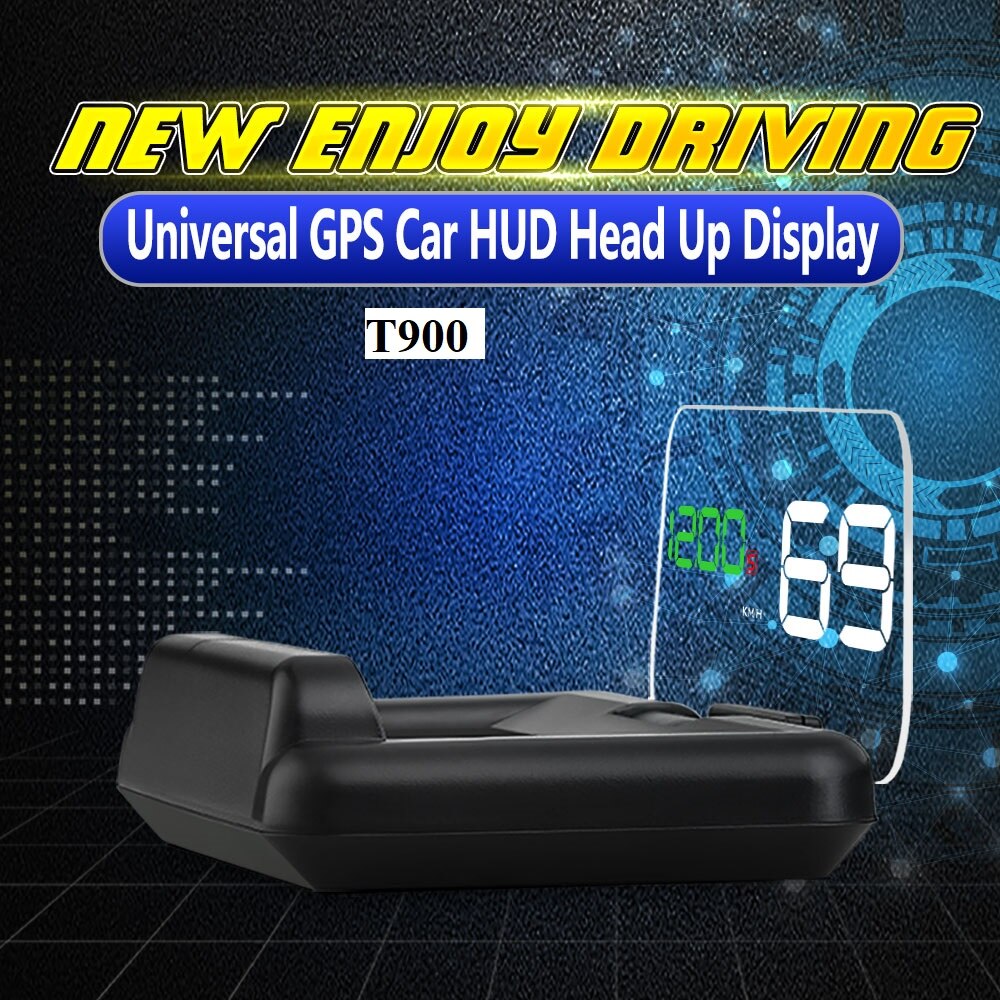 Car Head Up Display HUD OBD GPS Digital Speed RPM ... – Grandado