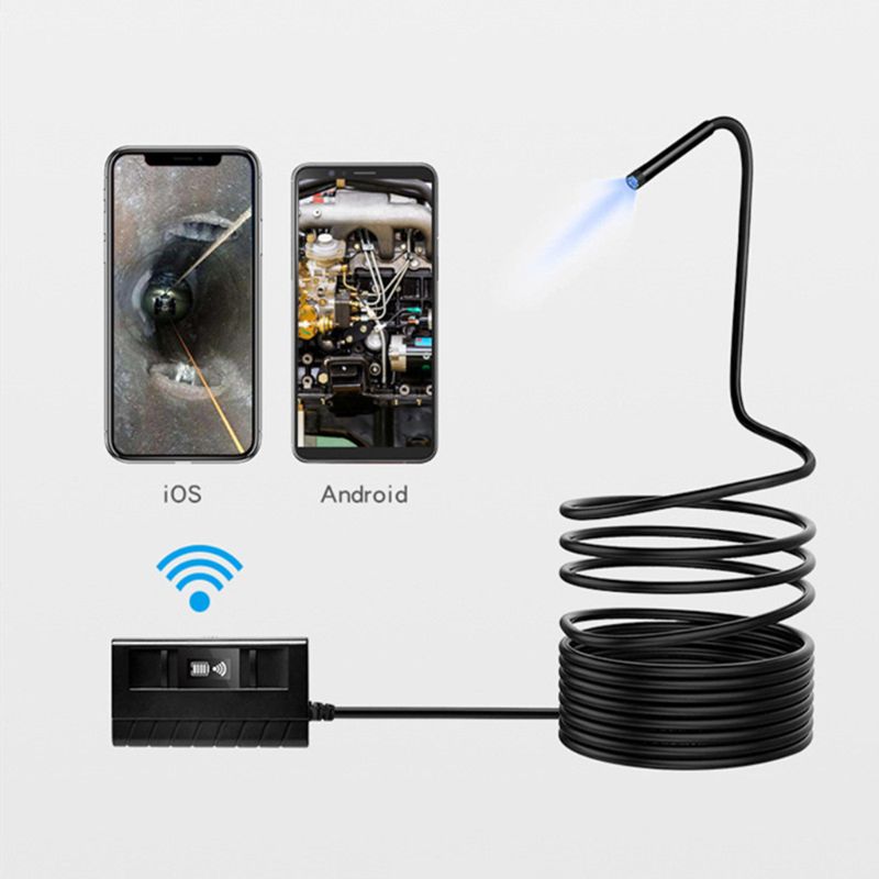 5.5mm 1080P Wireless WiFi Endoscope Waterproof Ins... – Vicedeal