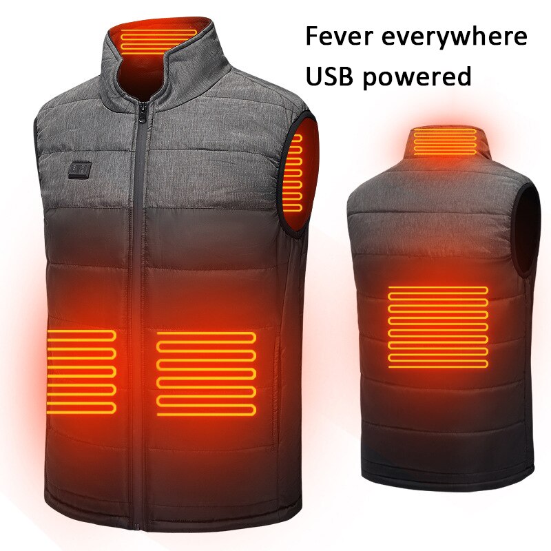 VIP 4 heated zone Electric heating jacket outdoor ... – Grandado