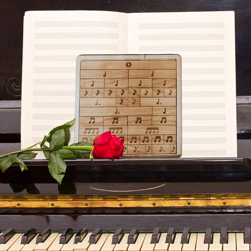 Music Fraction Bars Educational Toys,Wooden Math F... – Grandado