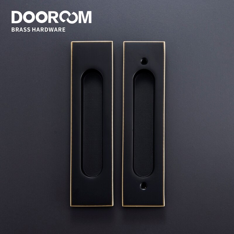 Dooroom Brass Sliding Door Handles Modern American... – Grandado
