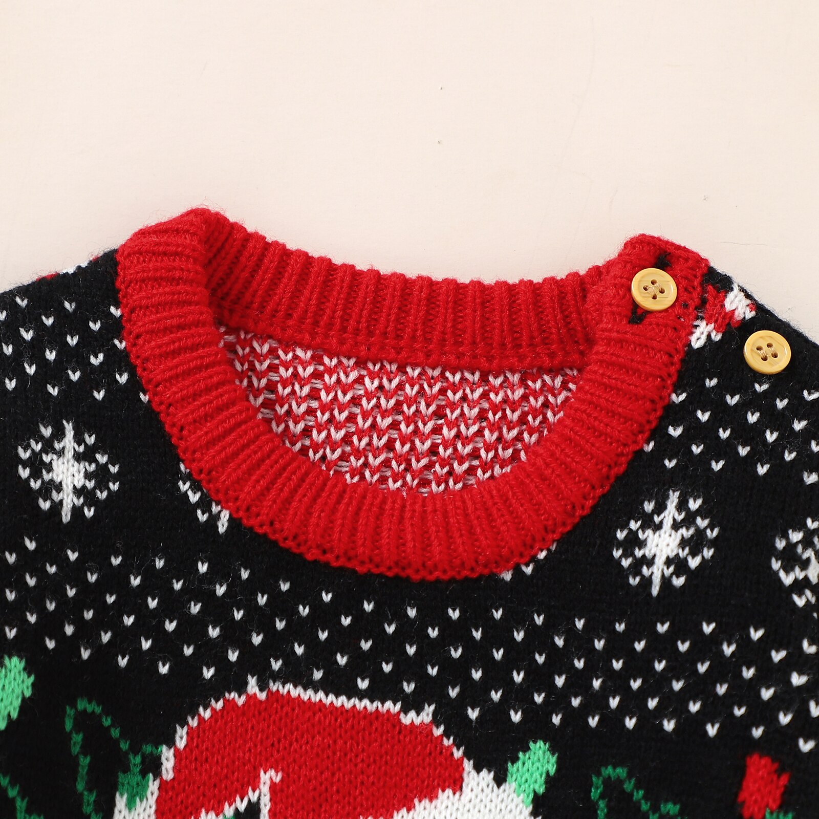 Baby Knitted Cartoon Sweater Jacquard Long Sleeve ... – Grandado