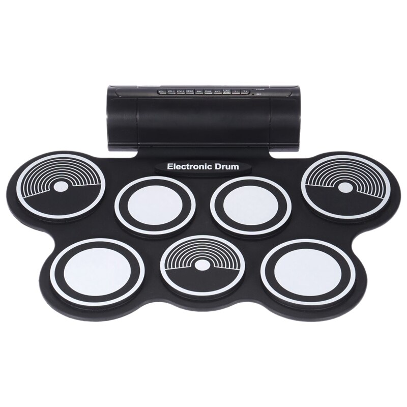 Electronic Drum Kit 7 Pad Digital Drum Portable Ha... – Grandado