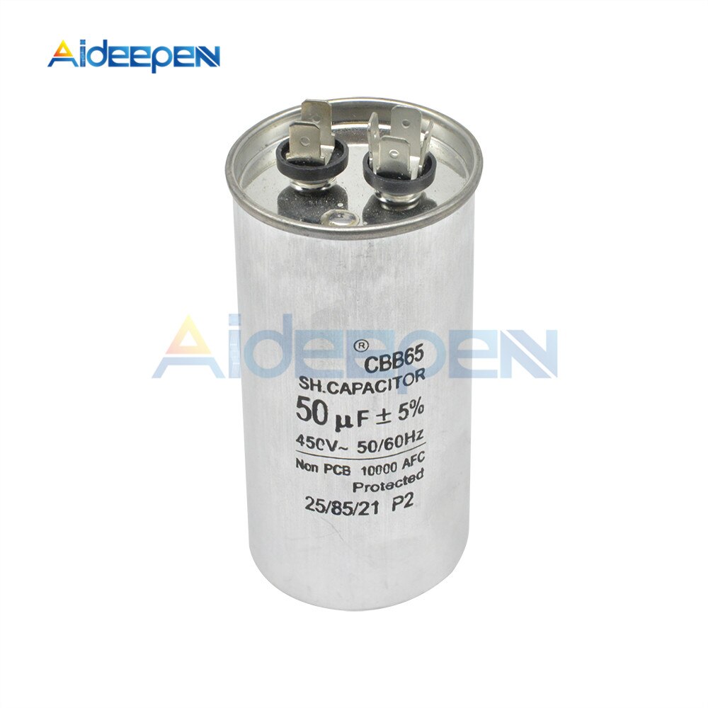 CBB65 50uF 450V AC Motor Condensator Airconditione... – Vicedeal