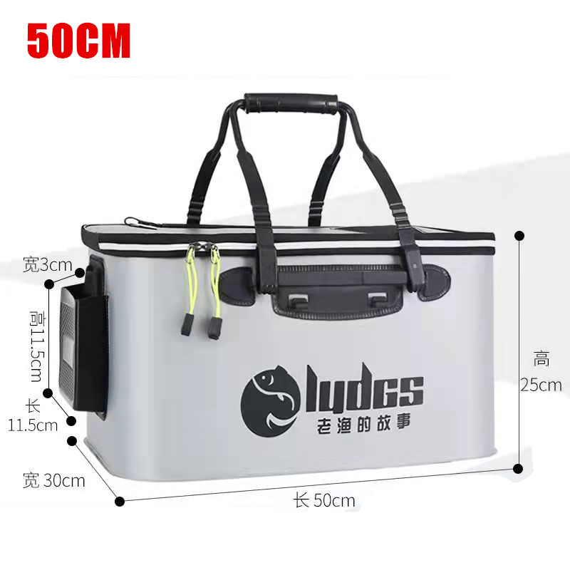 44/48cm Fishing Bucket Portable EVA Fishing Bag Co... – Vicedeal