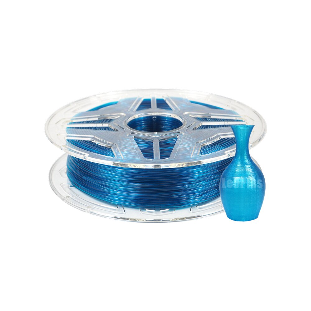 LeoPlas 1kg 1.75mm Flexible Soft Clear Blue Rubber... – Grandado