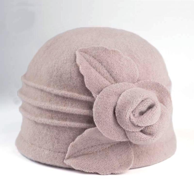 Dome fedora midaldrende damer uld hat mor hatte i ... – Vicedeal