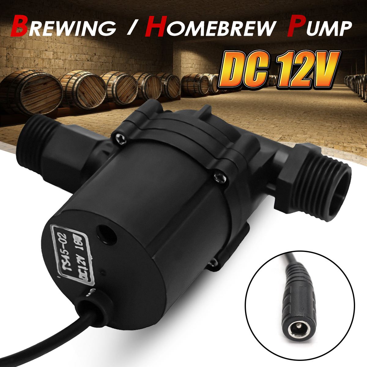 Low Noise Durable Brewing Pump DC 12V 18W Homebrew... – Vicedeal