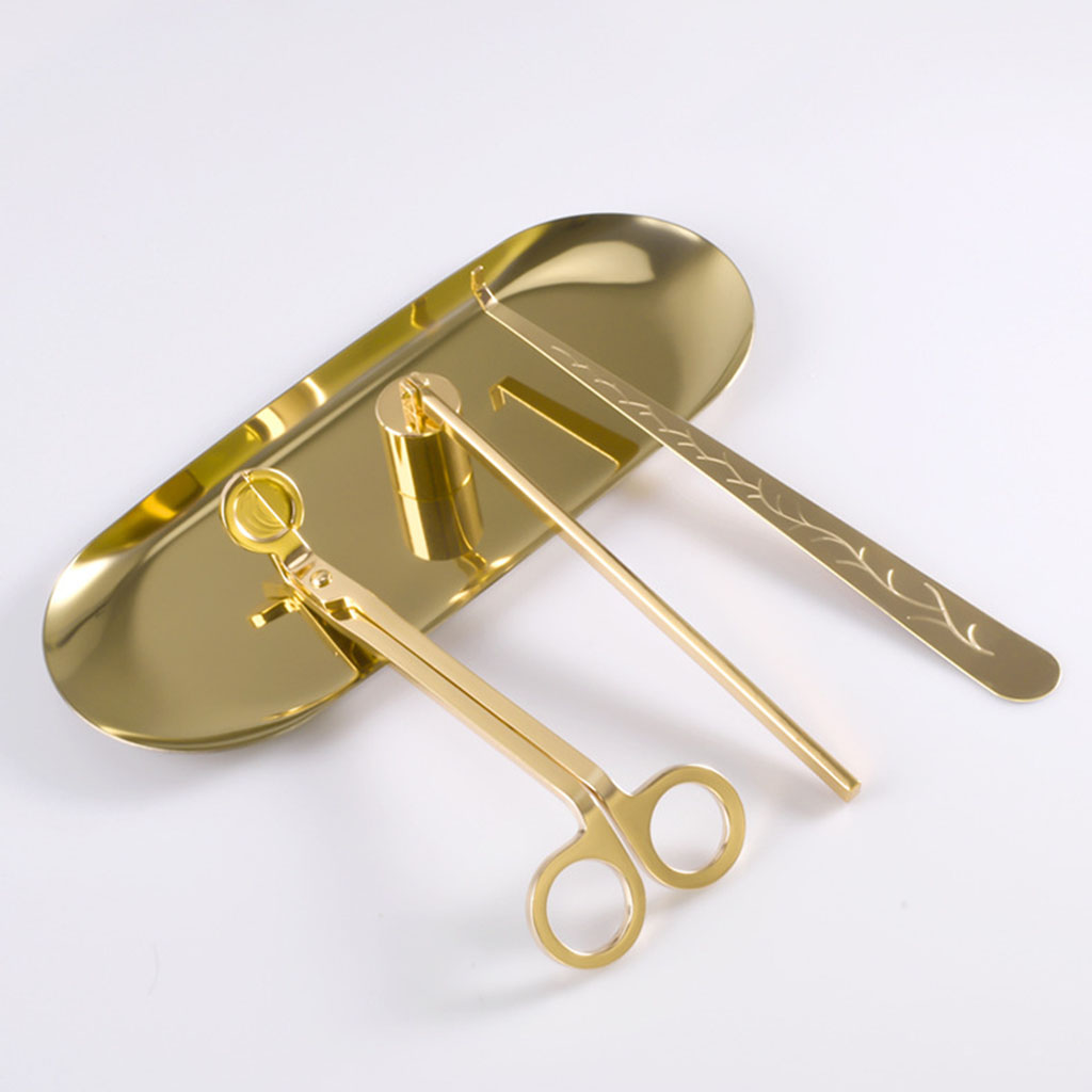 4Pcs Kaars Accessoire Set, Kaars Lont Snuffer/Lont... – Vicedeal