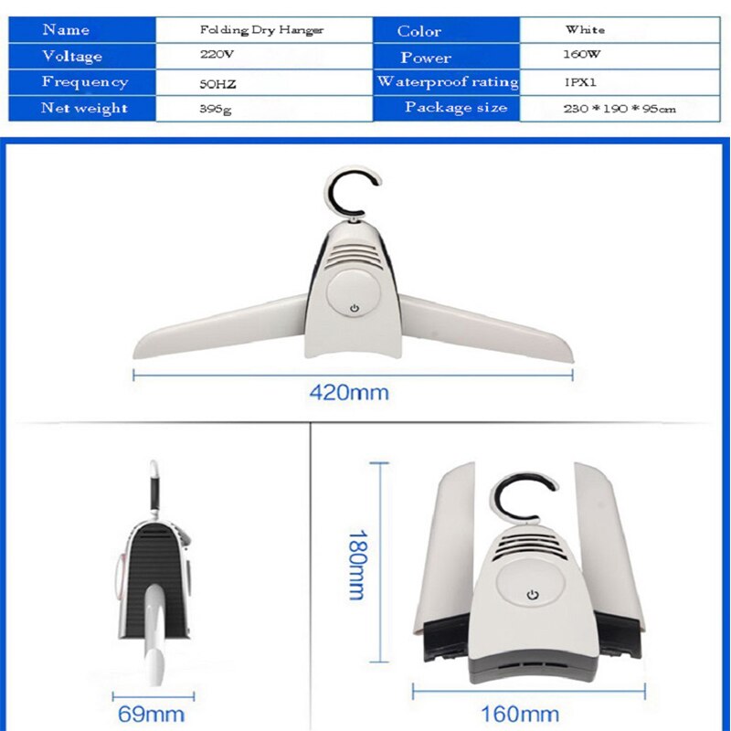 Electric Clothes Drying Rack Clothing Shoes Heater... – Vicedeal