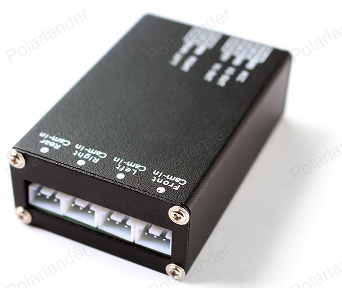 360 View Car Camera Control Box 4 Way Cameras Swit... – Grandado