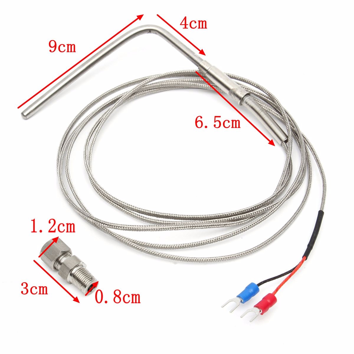 K Type 2M EGT Thermocouple WRNK-191 Probe-type Exh... – Grandado