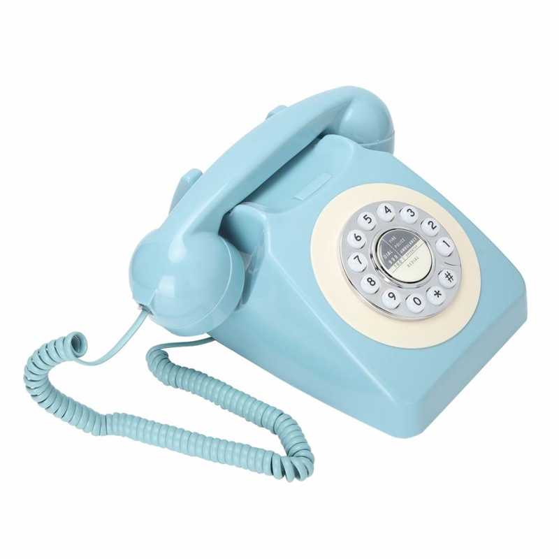 Retro Vintage Phone Home Landline Phone Desktop Co... – Grandado