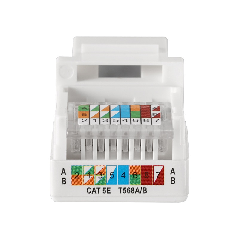 OULLX CAT5E CAT6 Network Module Panel UTP Tool-Fre... – Vicedeal