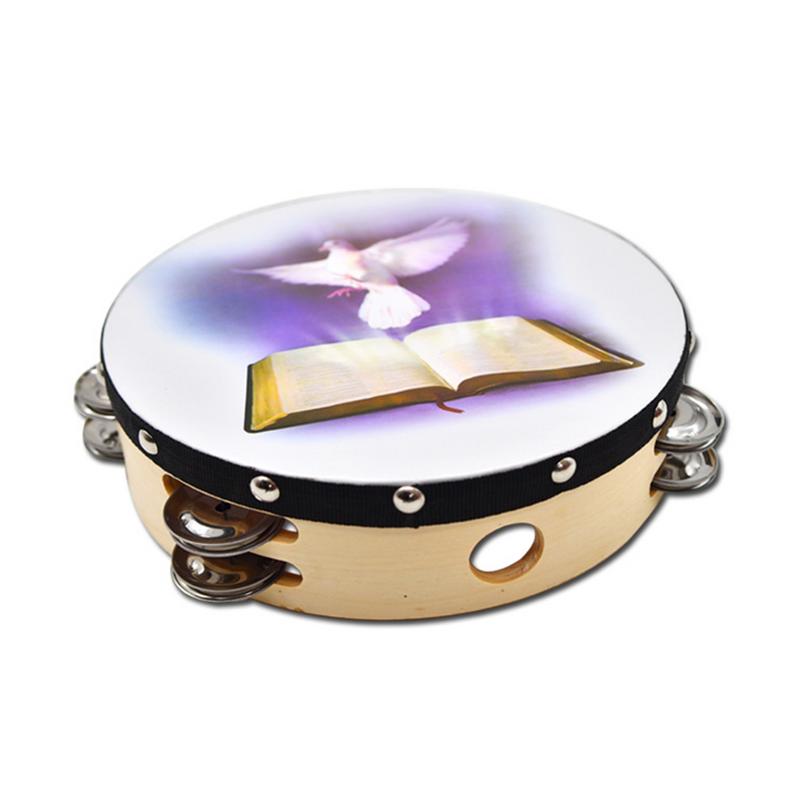 10 Inch Musical Tamboerijn Reflecterende Percussie... – Vicedeal