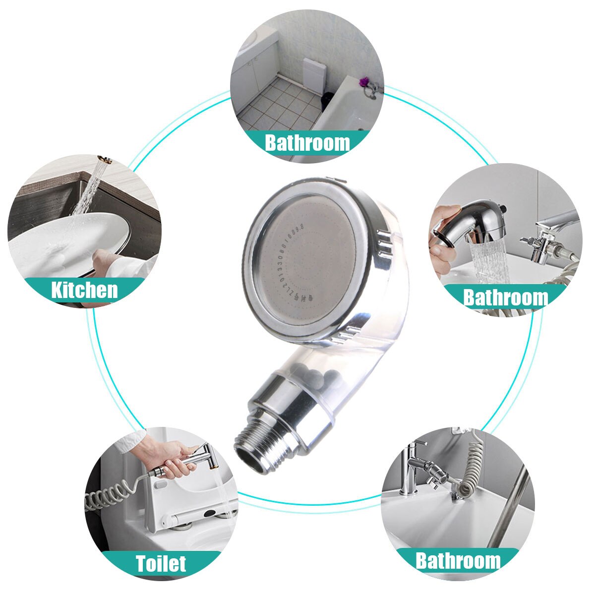 9 Types Sink Faucet Sprayer Tap Extension Nozzle A... – Vicedeal