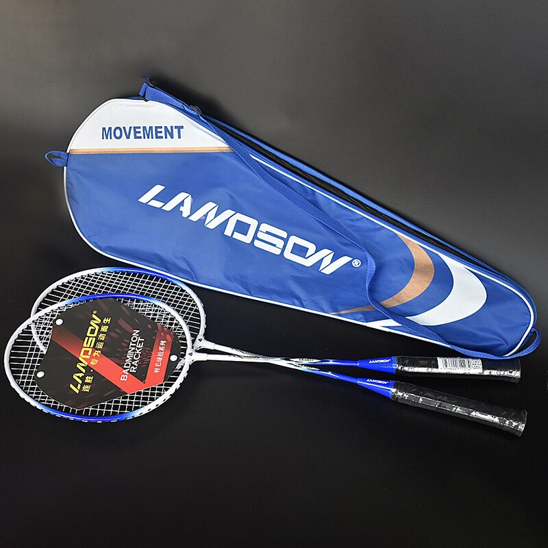 Badminton Rackets Set 2pcs Family Double Badminton... – Grandado