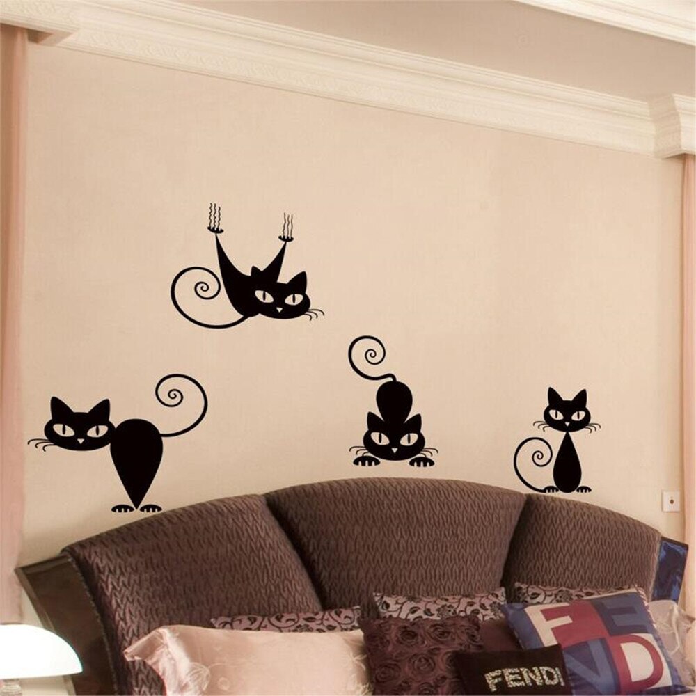 Family Home Wall Sticker Removable PVC 58X17CM car... – Grandado